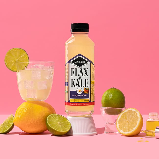 Flax&Kale Kombucha Lemon Fantasy