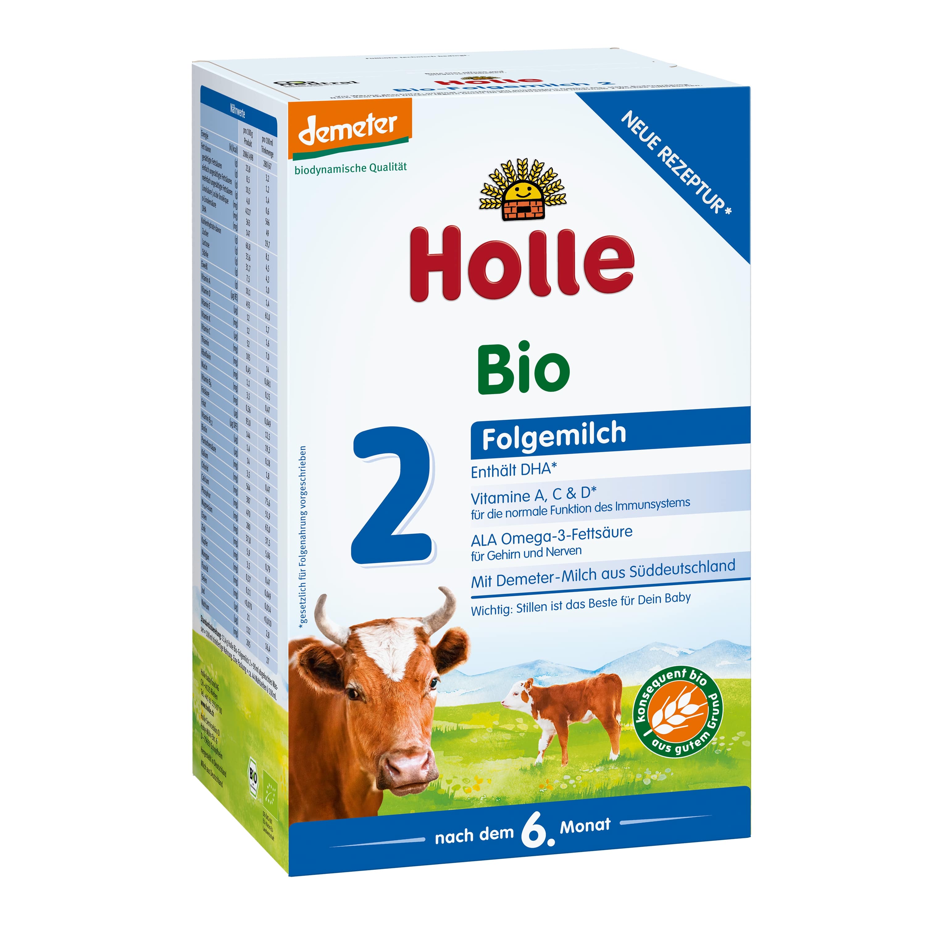 Holle BIO Folgemilch 2 DHA