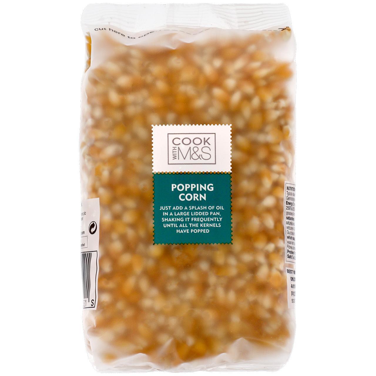Marks&Spencer Organic Popcorn Corn