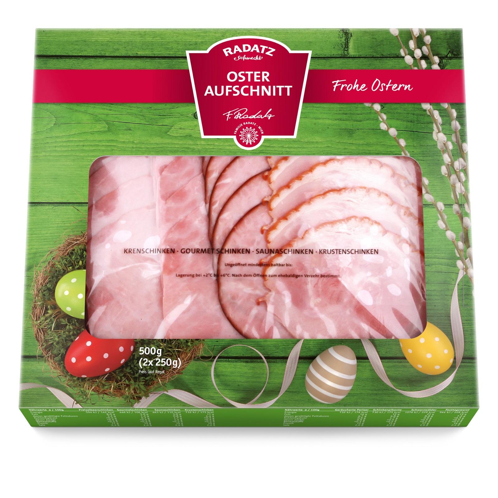 Radatz Oster Wurst & Schinken Aufschnitt