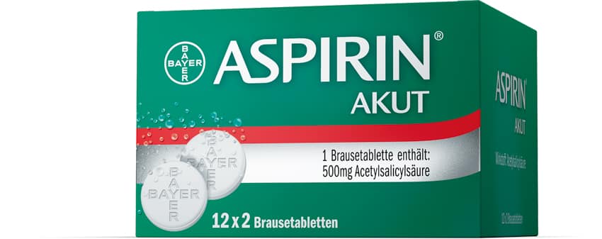 Aspirin Akut 500 mg Brausetabletten