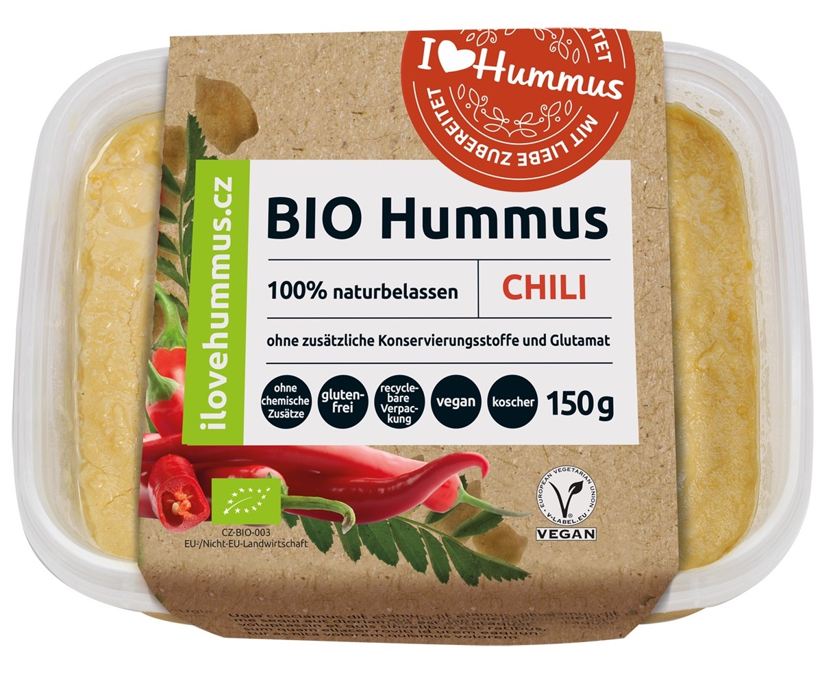 I love Hummus BIO Hummus Chilli
