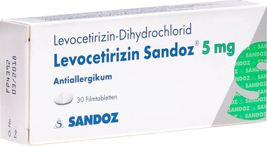 Levocetirizin Hexal 5 mg - Filmtabletten