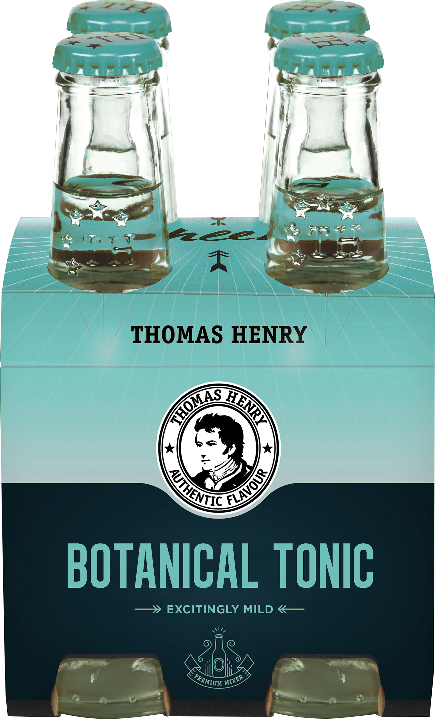 Thomas Henry Botanical Tonic 4x200ml
