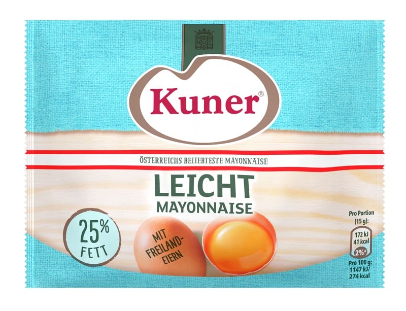 Kuner Leicht Mayonnaise 25% Fett