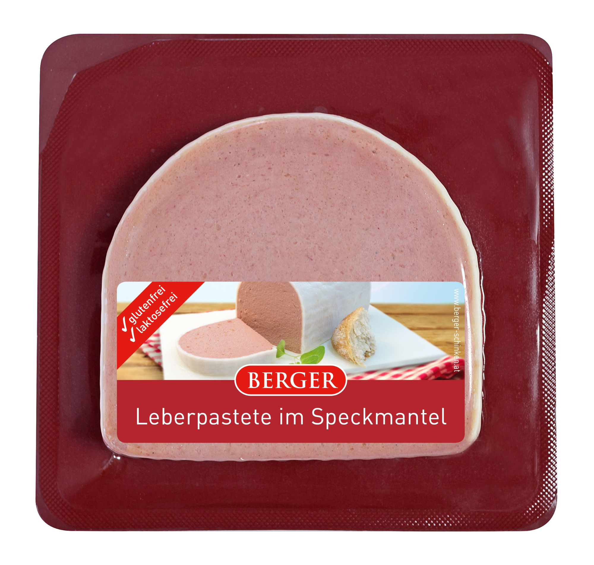 Berger Leberpastete im Speckmantel