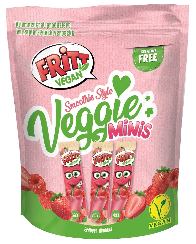 Fritt Veggie Erdbeer & Himbeer vegan