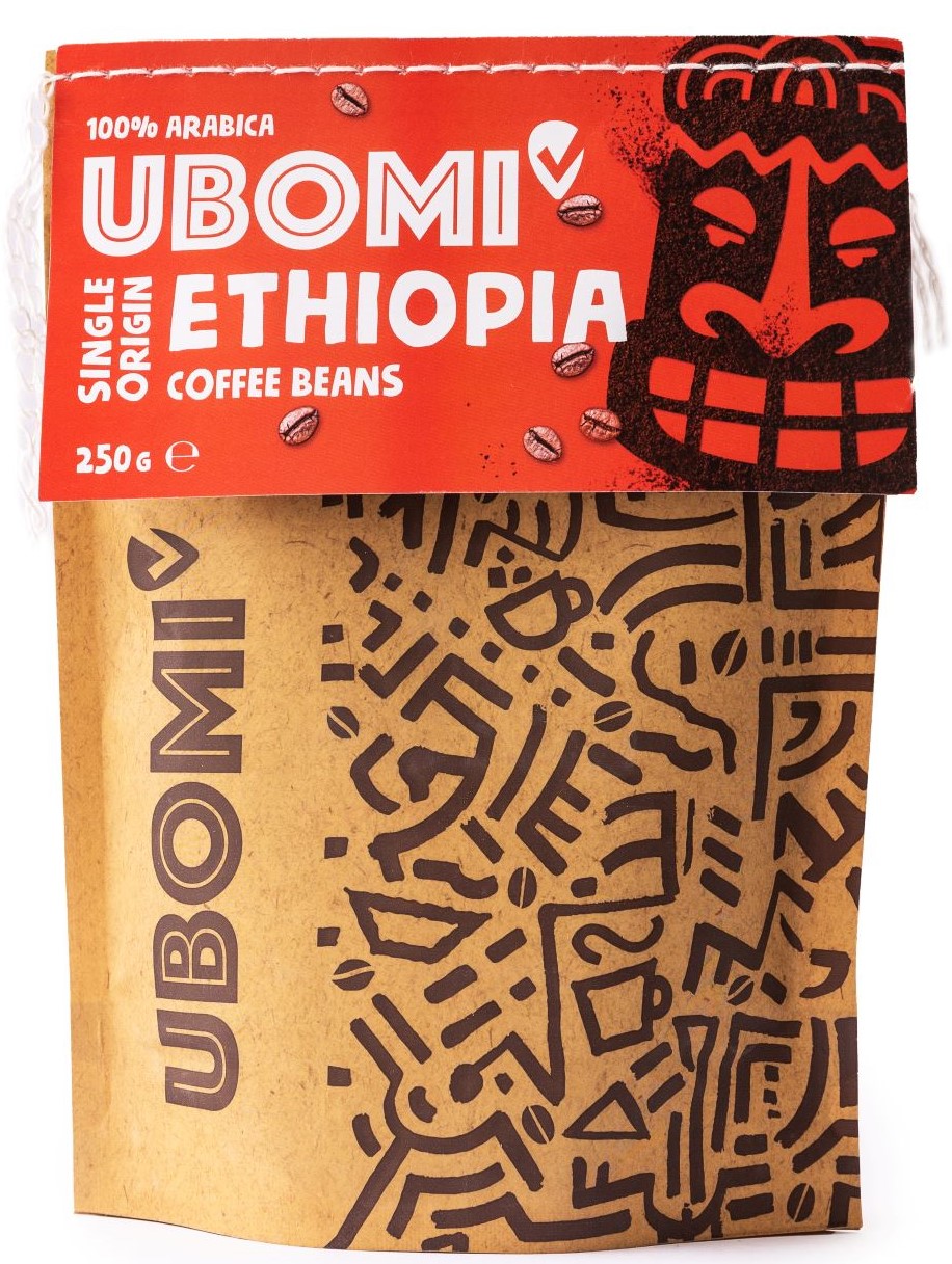 Ubomi Ethiopia ganze Bohne 250g
