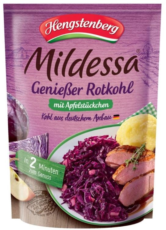 Hengstenberg Mildessa Rotkraut mit Apfel