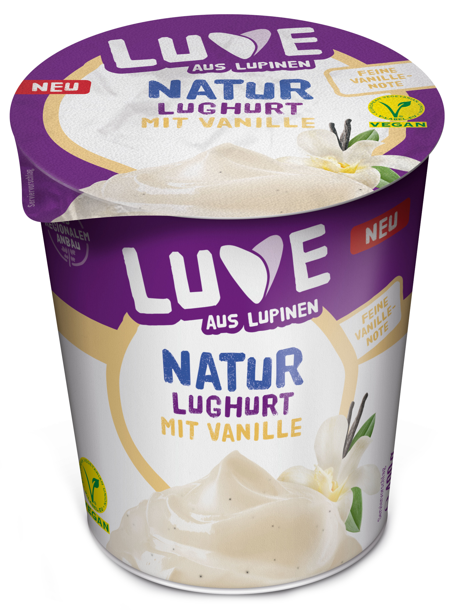 LUVE Lughurt Natur mit Vanille VEGAN