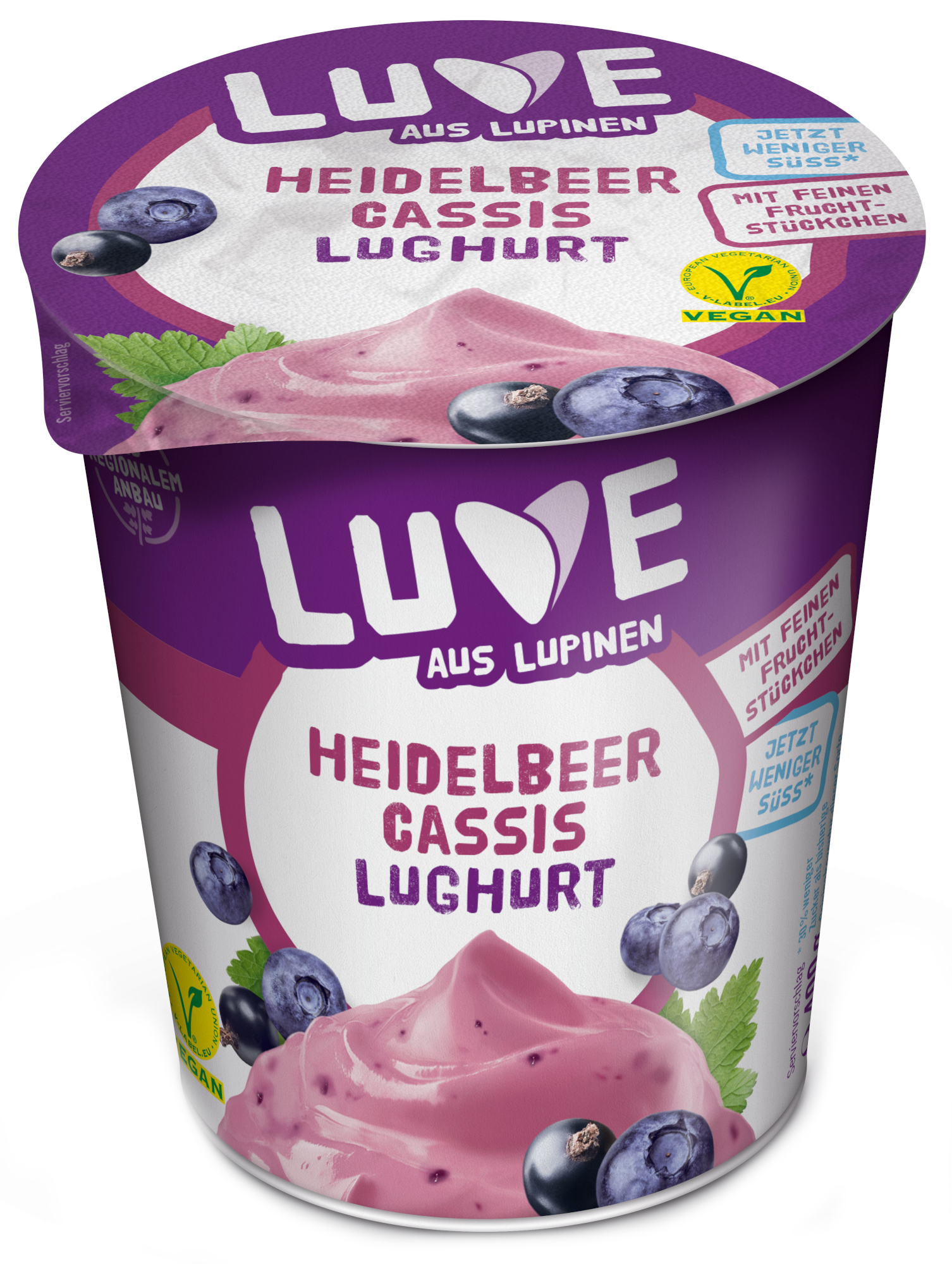 LUVE Lughurt Heidelbeer - Cassis VEGAN