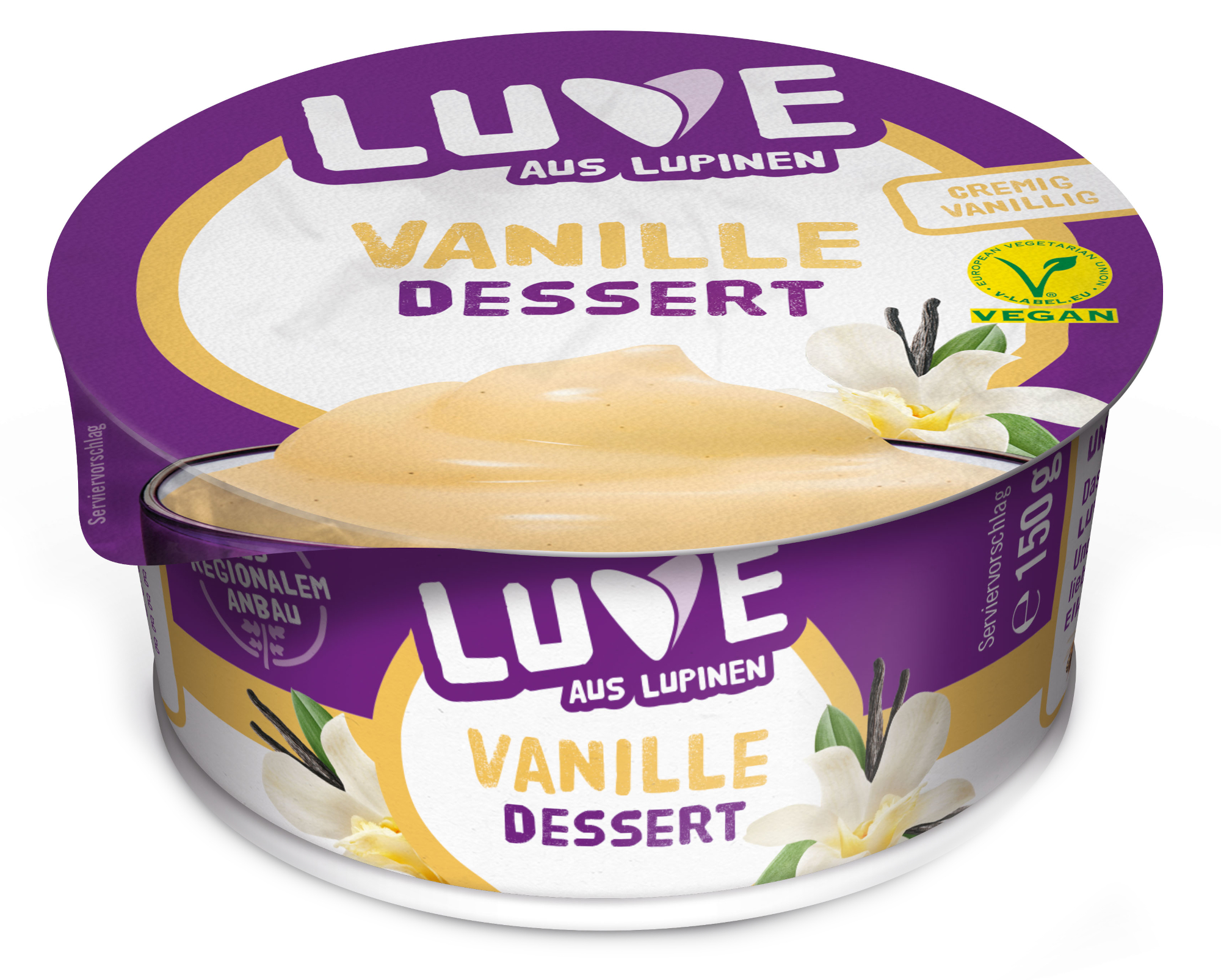 LUVE Lupinen Dessert Vanille VEGAN