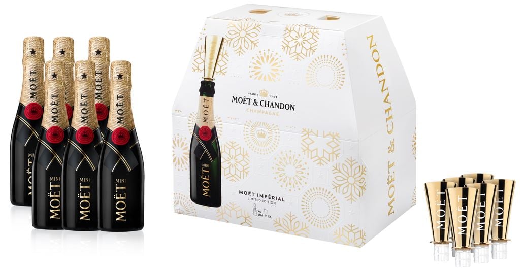 Moet & Chandon Brut Impérial Champagner Pack 6x200ml