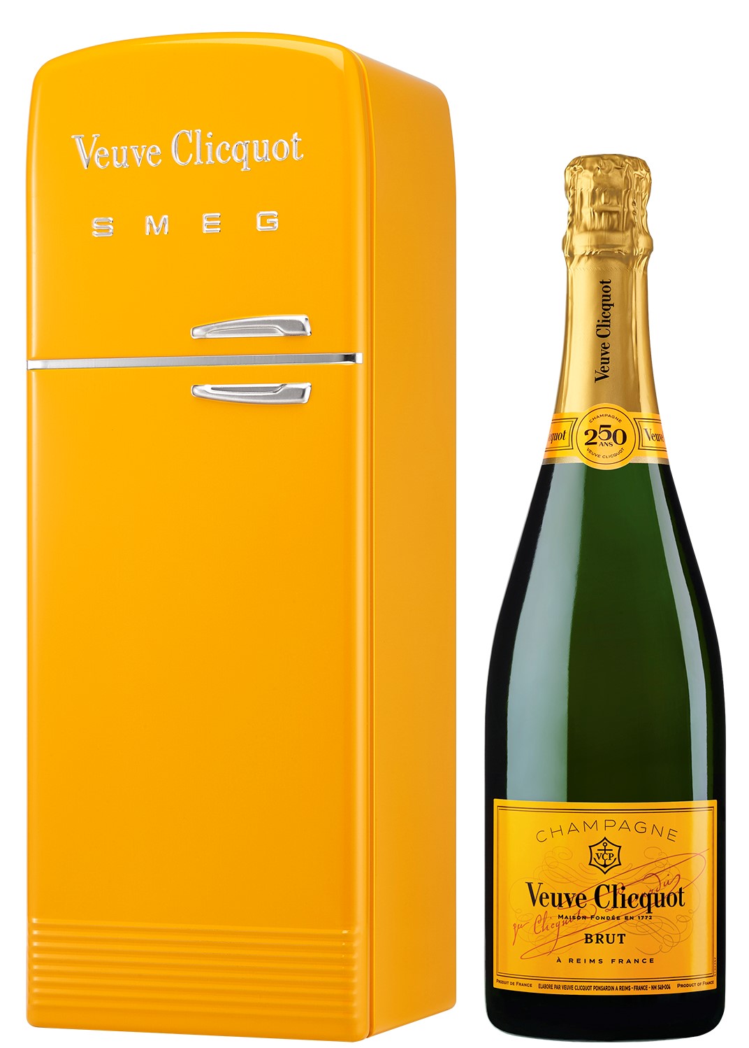 Veuve Clicquot Yellow Label Brut Fridge X SMEG