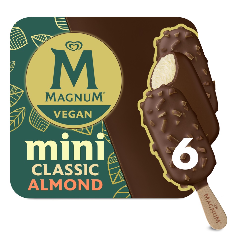 Magnum Mini Multipack 6 x Classic & Almond VEGAN
