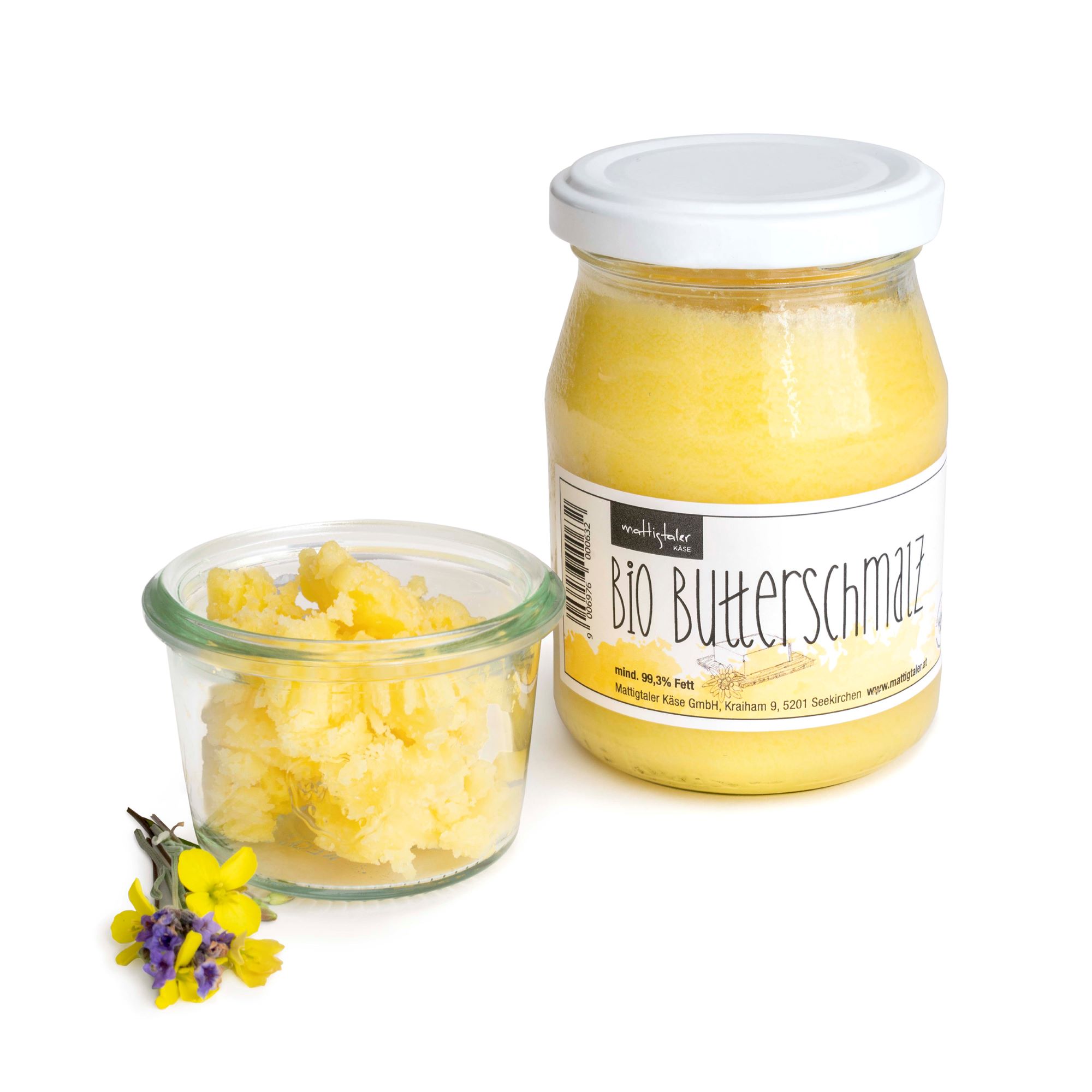 Mattigtaler Bio Butterschmalz Mehrwegglas