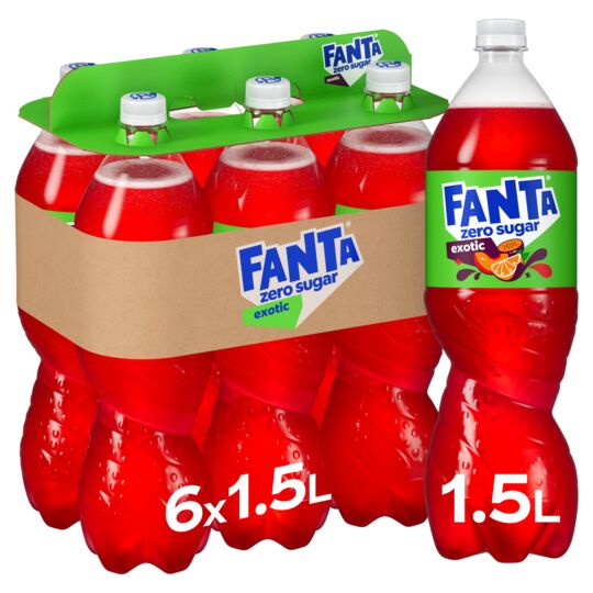 Fanta Exotic Zero 6x1,5l