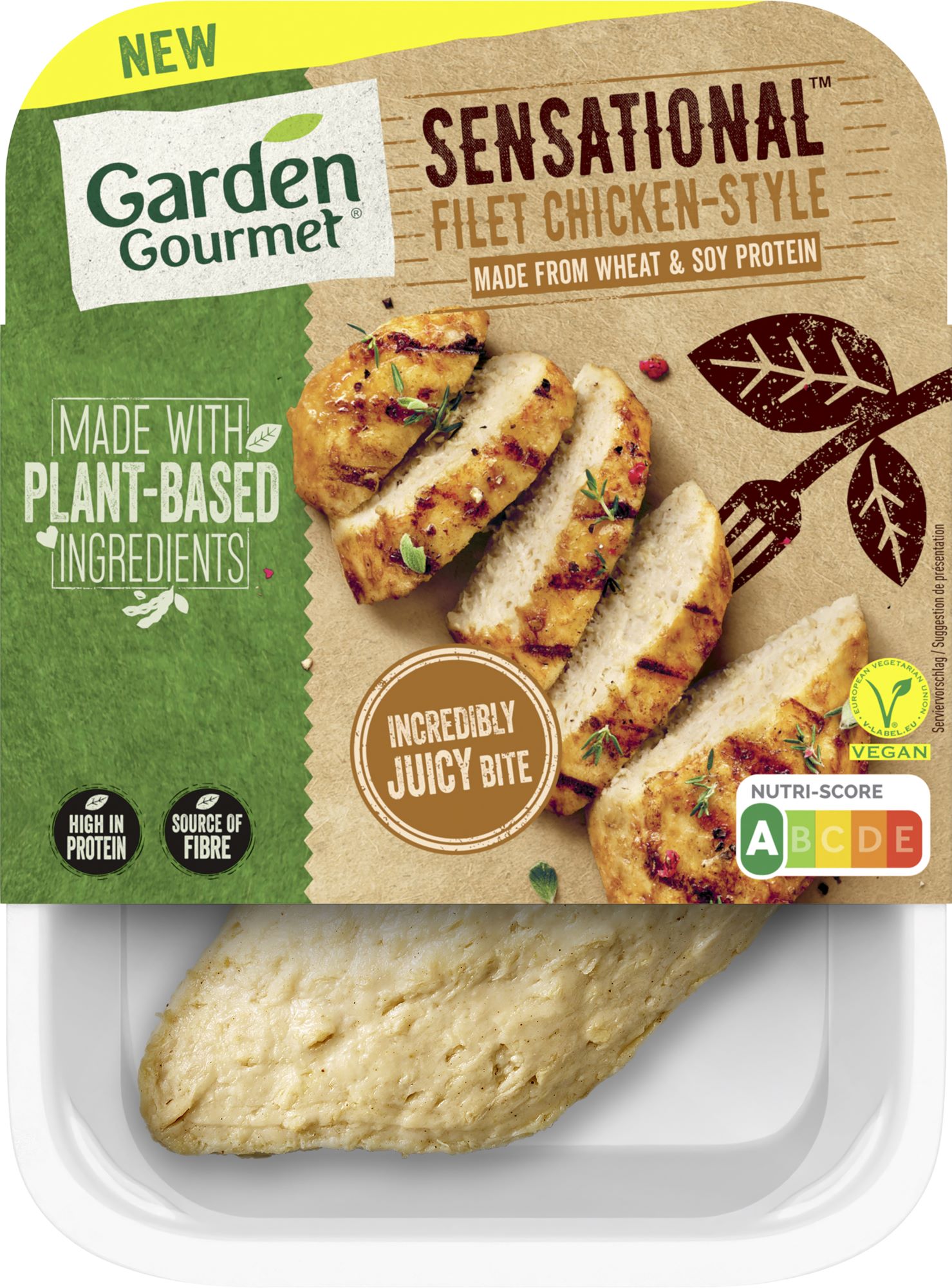 Garden Gourmet Vegan Sensational Filet Chicken-Style