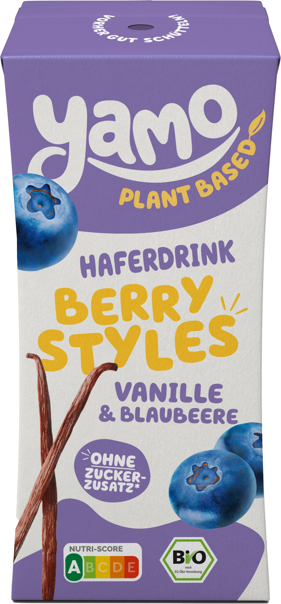 Yamo BIO Oat Drink Berry Styles 200ml