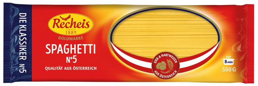 Recheis Goldmarke Spaghetti Nr. 5