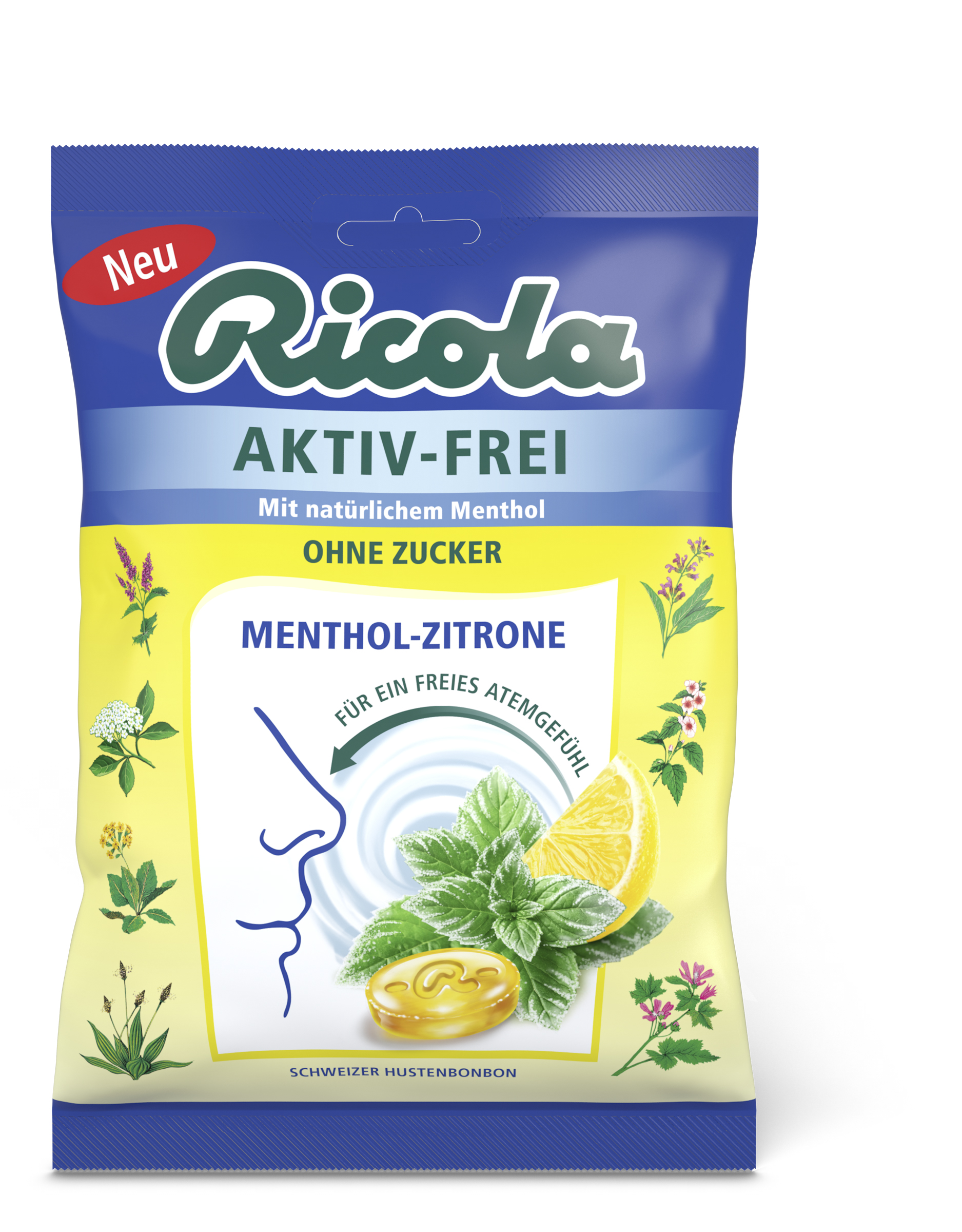 Ricola Menthol Extra Stark Zitrone
