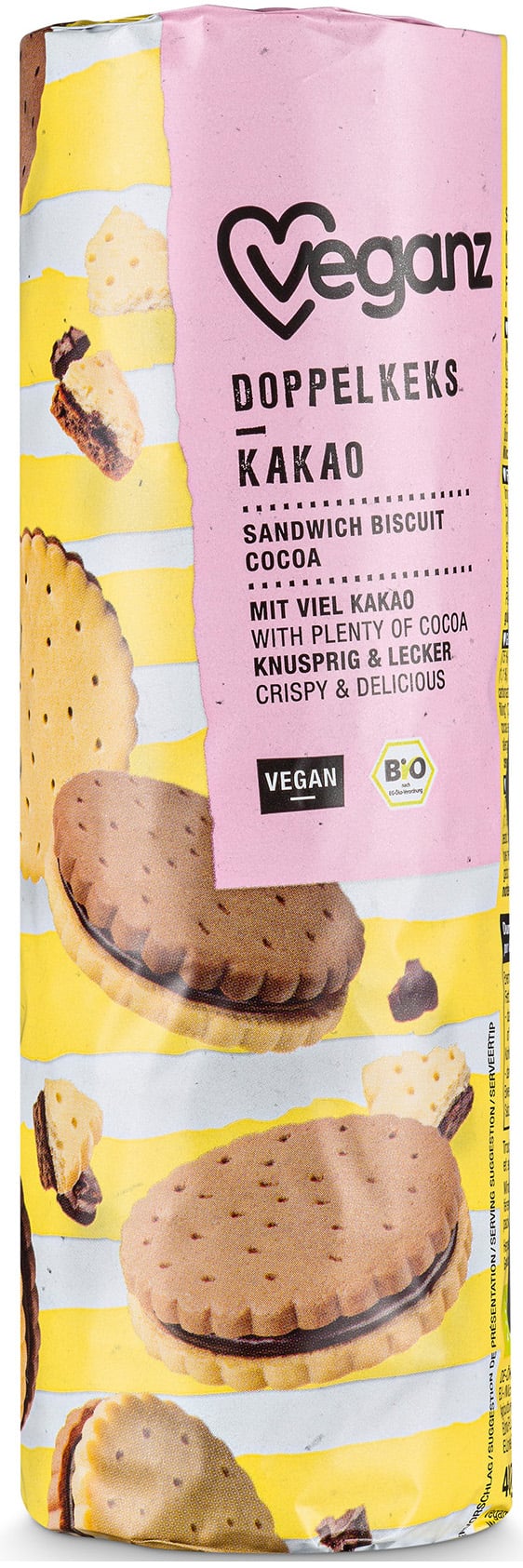 Veganz BIO Doppelkeks Kakao