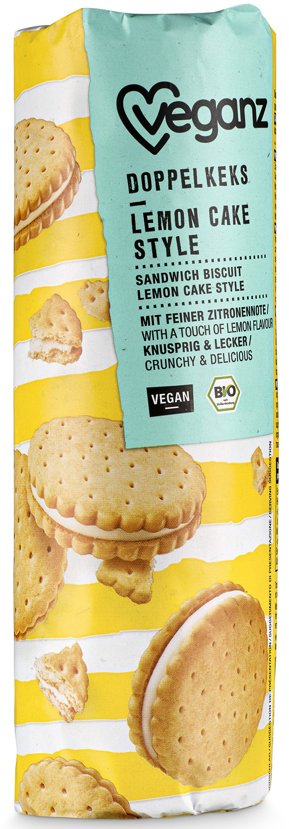 Veganz BIO Doppelkeks Lemon Cake Style
