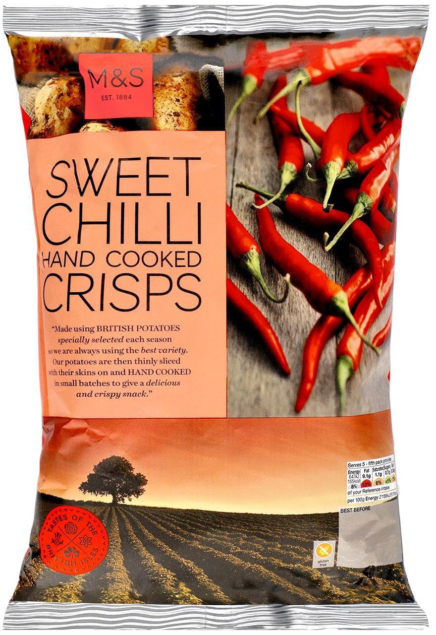 Marks&Spencer Sweet Chilli Crisps